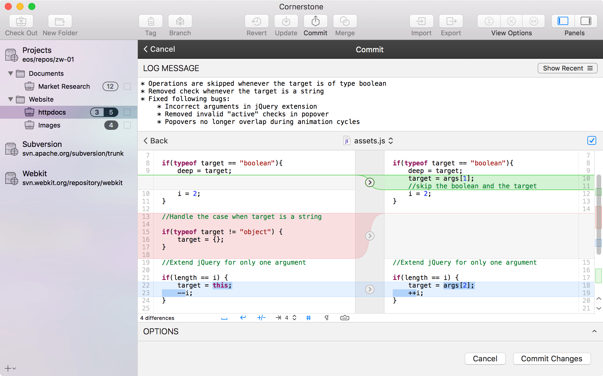 Cornerstone Mac Subversion (SVN) Client Download | Assembla